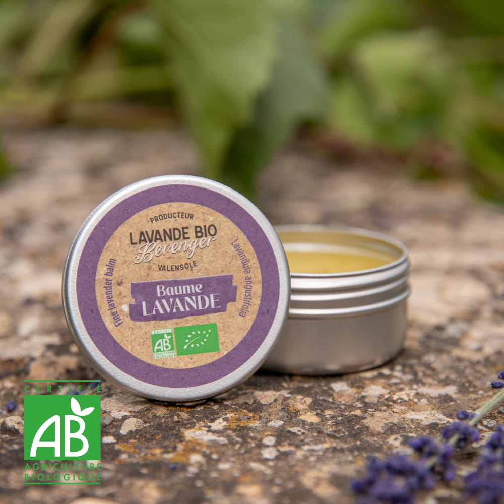Baume lavande - Lavande Bio Berenger